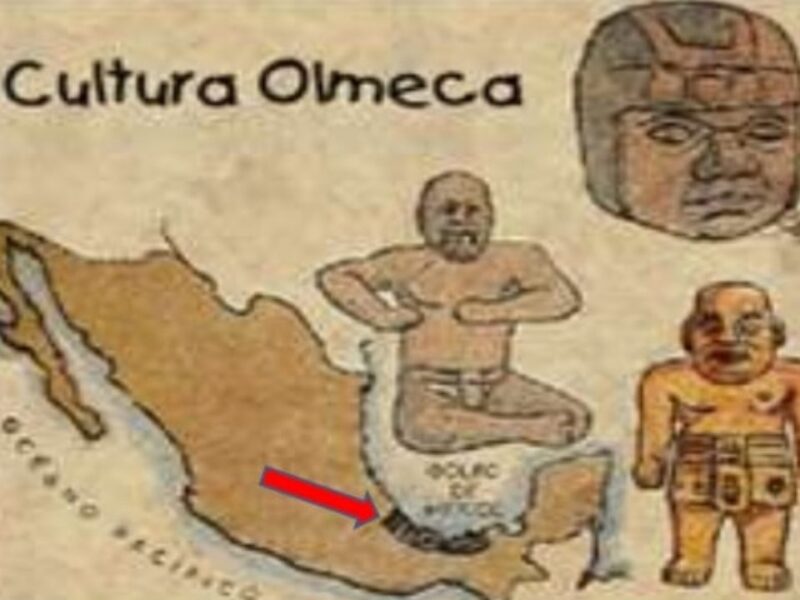 Ubicación de la cultura olmeca